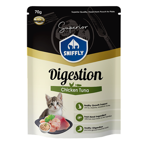 Sniffly Superior Cat Pouch Chicken Tuna – Sniffly